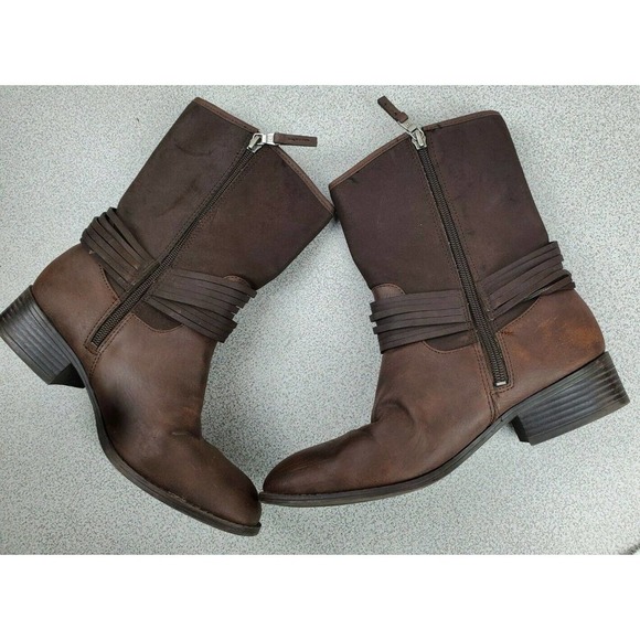 Chaps | Shoes | Chaps Gari Womens Midcalf Boots Brown Sz75 | Poshmark